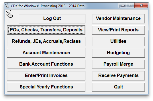 Packages > CDK For Windows Accounting Package | CDK Systems, Inc.